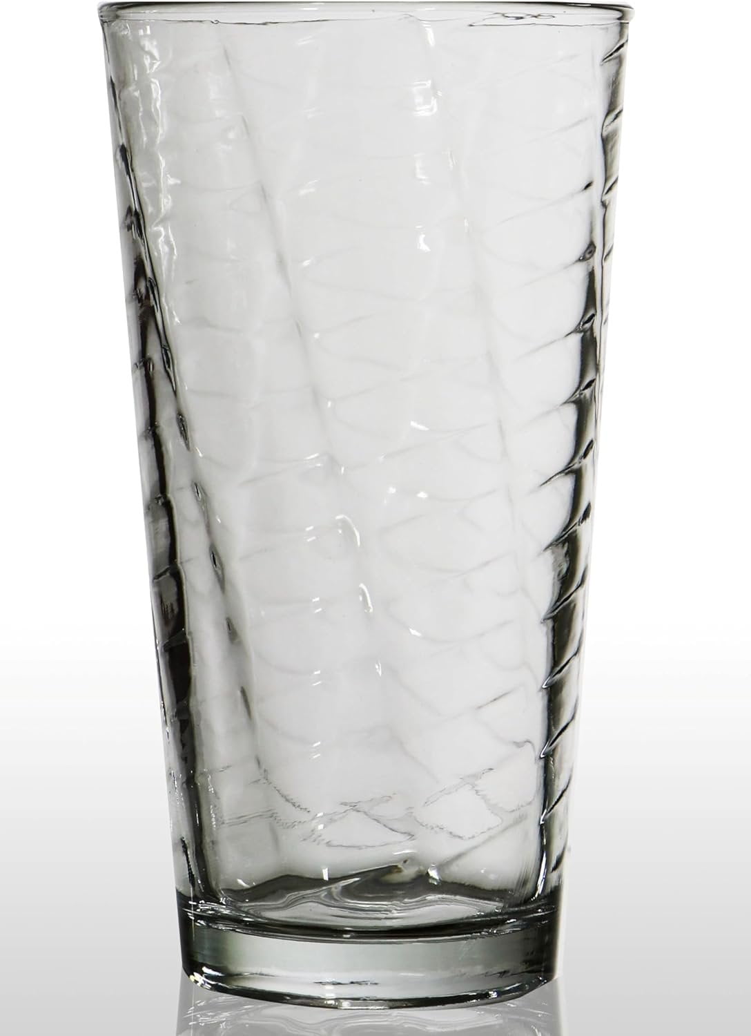 Ruthy's Outlet Drinking Glasses Set of 4 Glass Cups, 14 Oz. Ladder ...