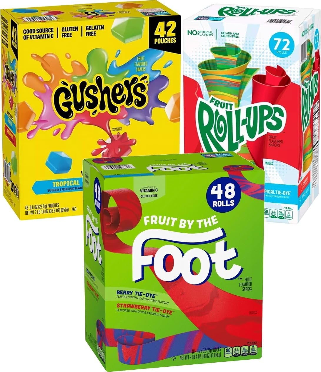 Ruthy's Outlet Fruit Flavored Snack Assortment - Gushers, Fruit Roll ...