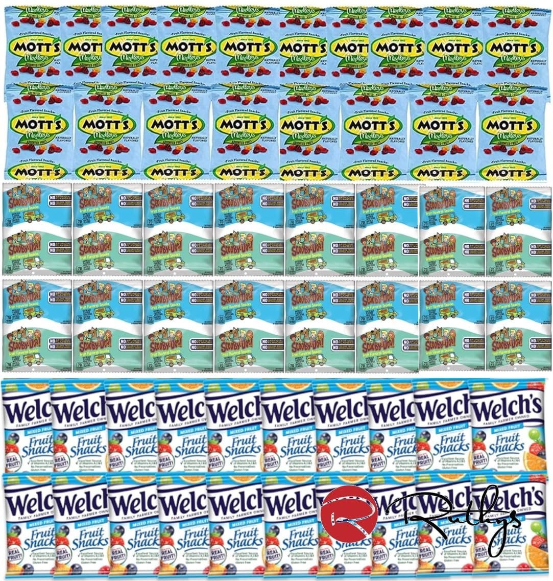 Ruthy's Outlet Fruit Snack Variety Mix, Mixed Fruit, Single Serve Bags ...