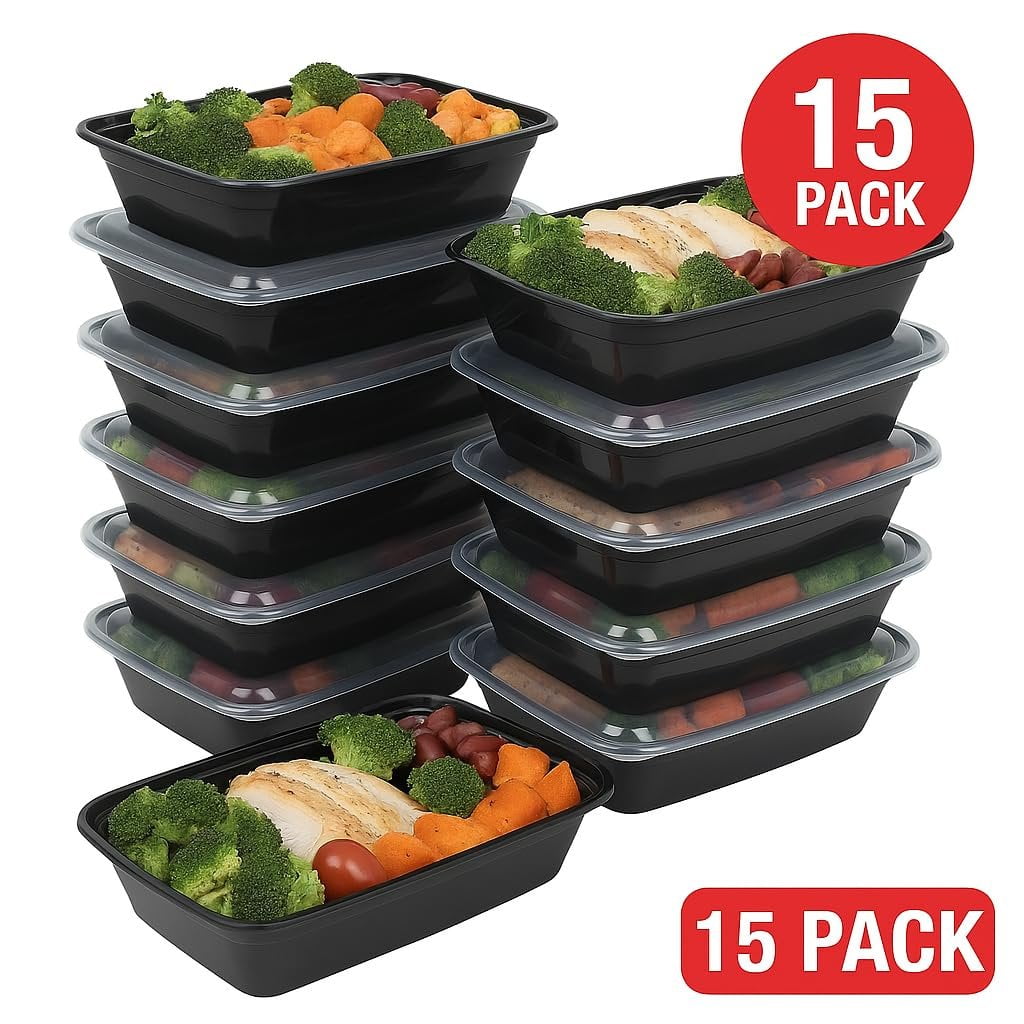 Ruthy's Outlet Meal Prep Containers W/Lids -Square Food Storage BPA ...