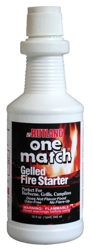 Rutland 49 One Match Fire Starter Gel 16 fl oz - Walmart.com