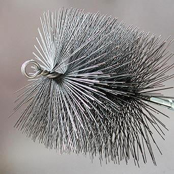 Rutland Chimney Sweep 12 in. Square Oil Tempered Chimney Brush ...