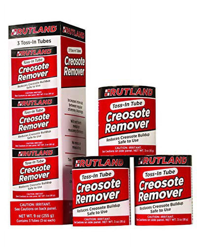 Rutland Fireplace Creosote Remover Canister, (3pk), titanium dioxide ...