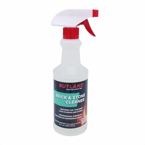 Rutland Products, 16 Fl Oz Brick & Stone Cleaner, Fl.Oz, Clear ...