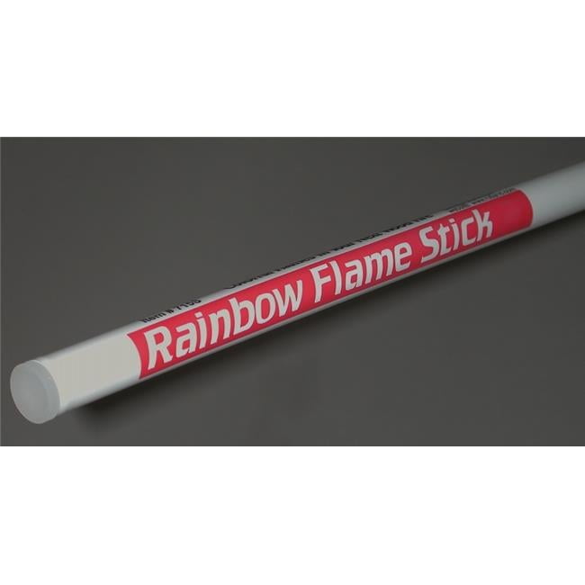 Rutland Rainbow Flame Stick 1.45 oz Tube Granular Crystal Sealed Wood ...