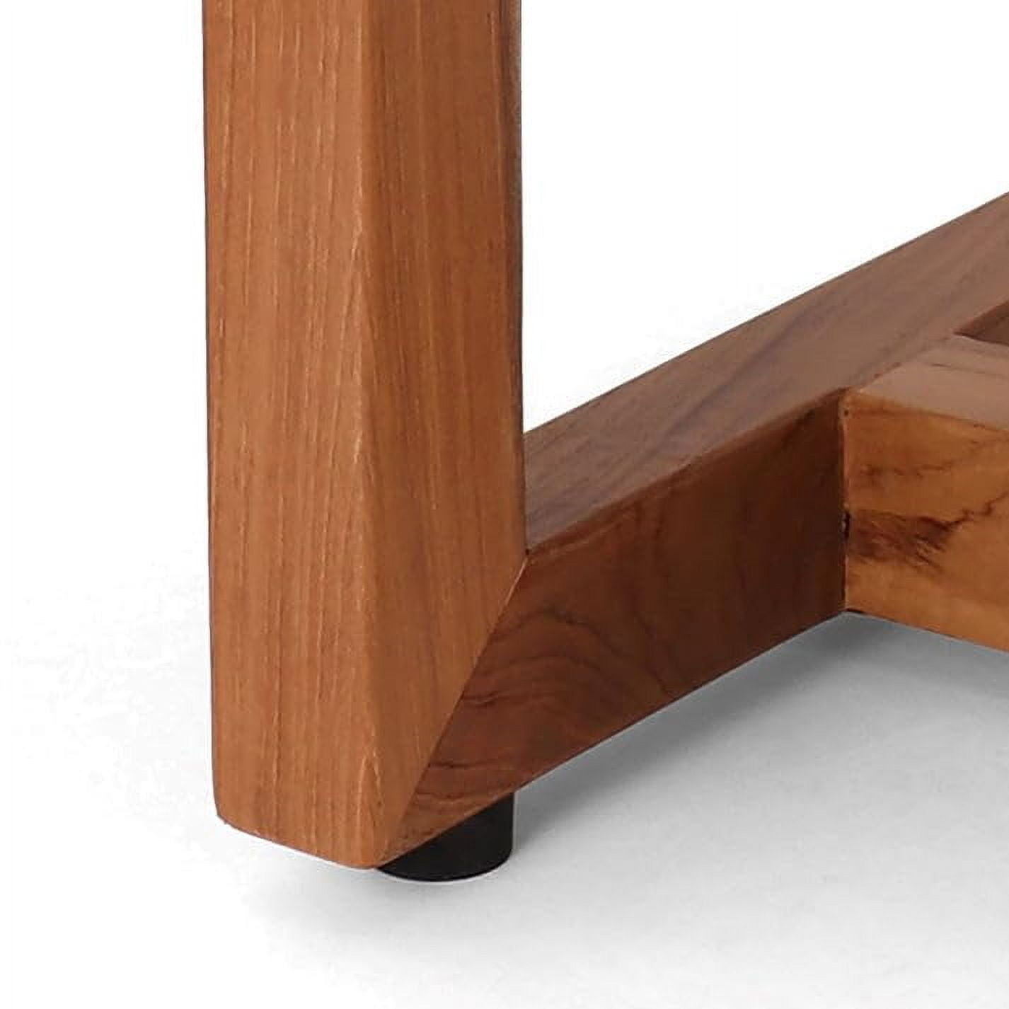 Rutledge & King Teak Shower Bench - Teak Shower Seat - Teak Wood ...
