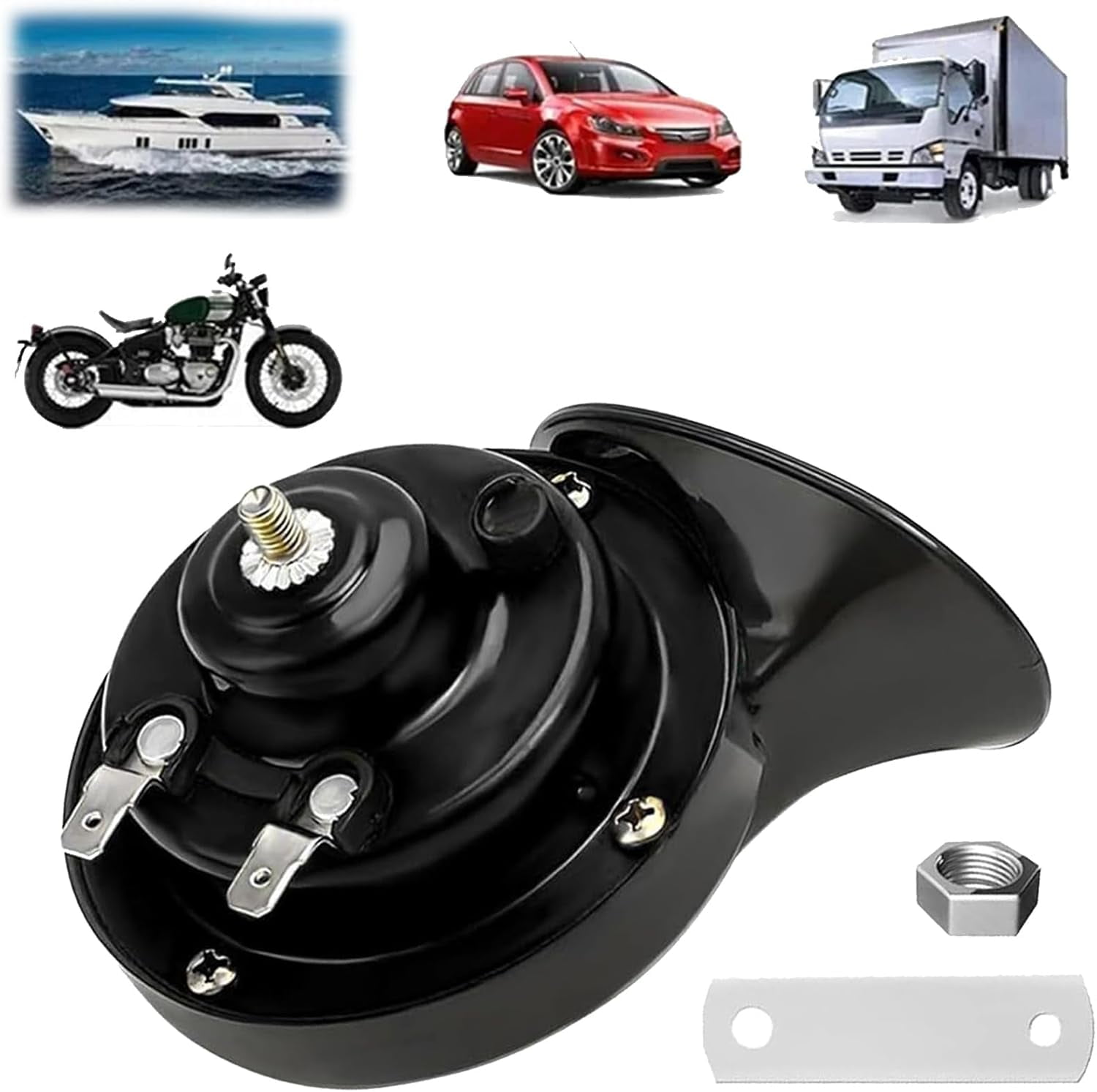 Ruuvee Horn, 300DB Train Horn for Trucks, 12/24v Automotive Waterproof ...