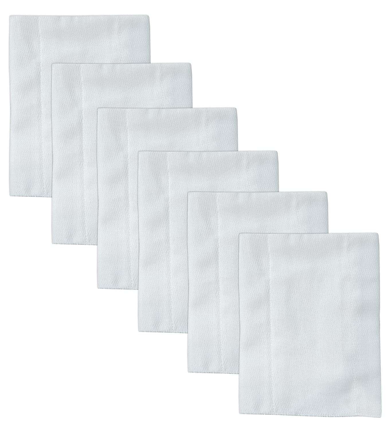 Gerber Newborn Baby Unisex Prefold White Gauze 6-Ply Cloth Diaper, 5 ...