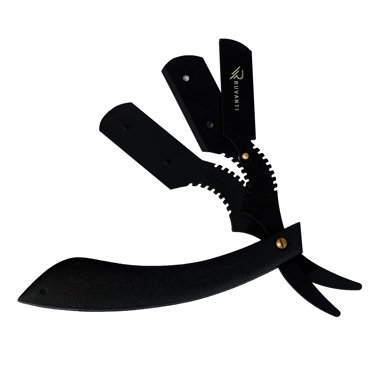 Shavette Straight Shaving Razor with Blades, Barber Use, 100 Derby ...