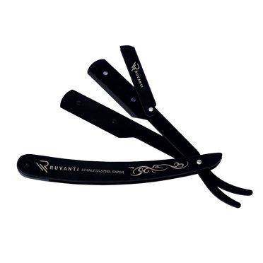 Union Razors Three Piece Straight Shave Kit Black - Walmart.com