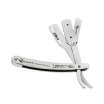 Classic Samurai CS-102 Professional Straight Edge Razor with 100 Derby ...