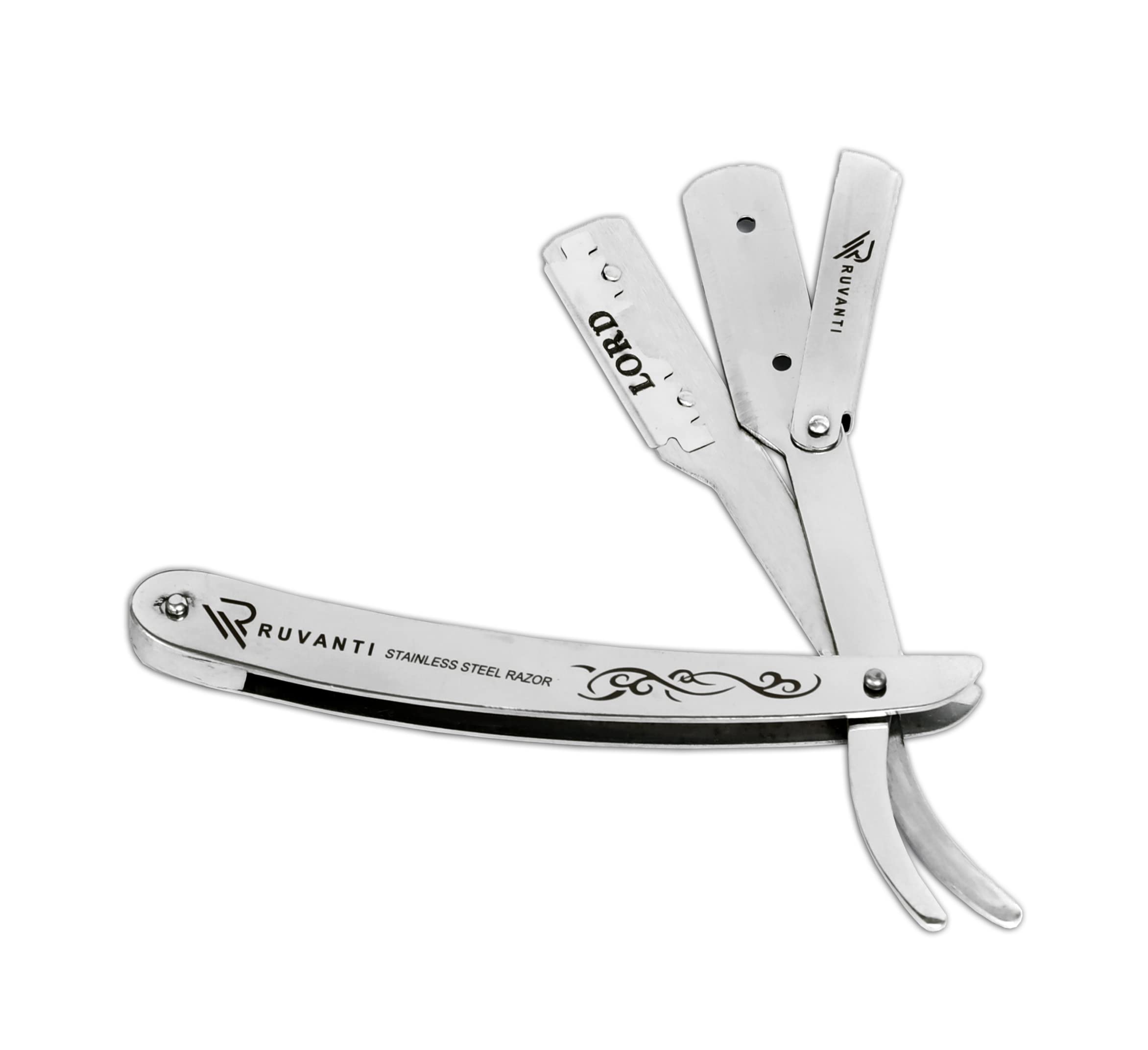 Ruvanti Straight Edge Razor for Professional Barbers, Best for Salon ...