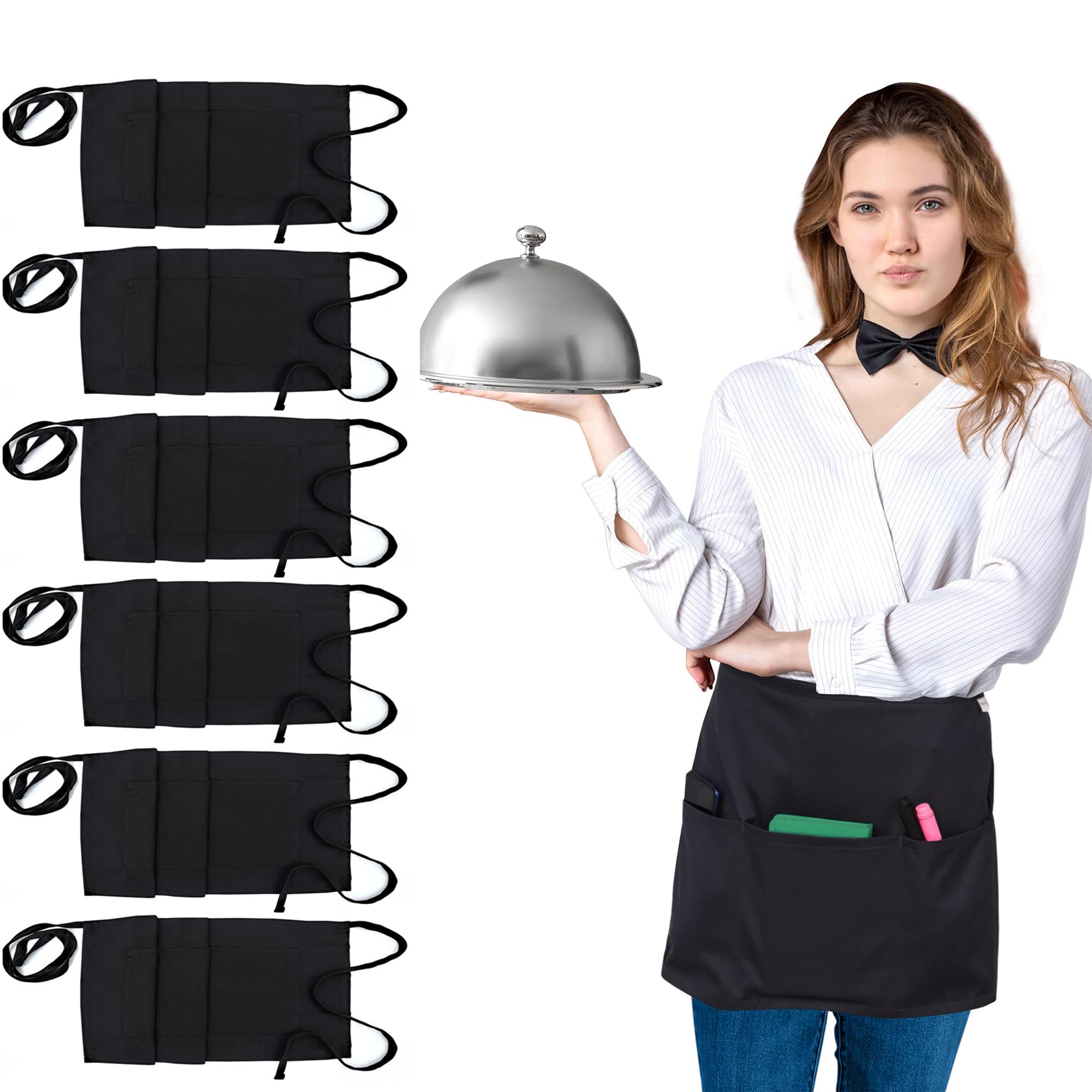 Edwards Garment Cobbler Patch Pocket Apron, Style 9006 - Walmart.com