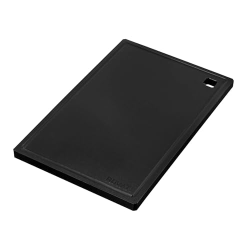 Ruvati 17 x 11 inch Black Resin Thick Cutting Board for Ruvati ...