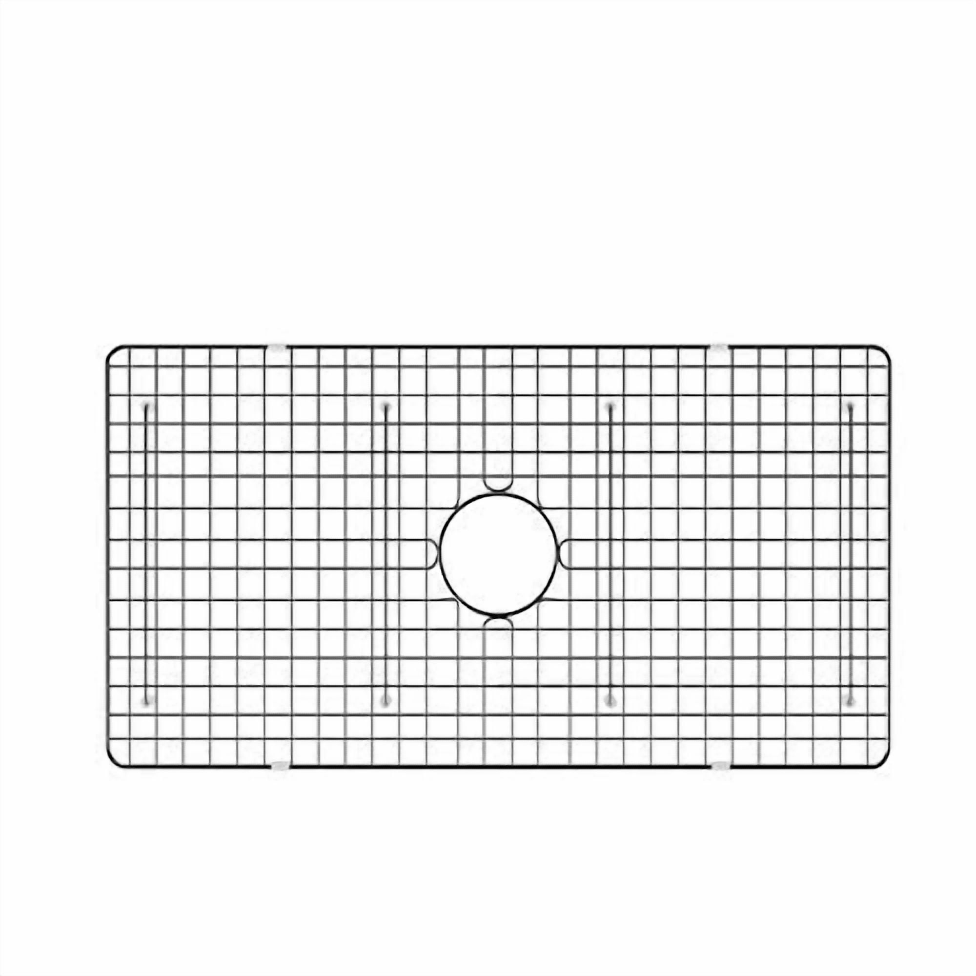 Ruvati Bottom Rinse Grid for RVL2100WH Fireclay Kitchen Sink ...