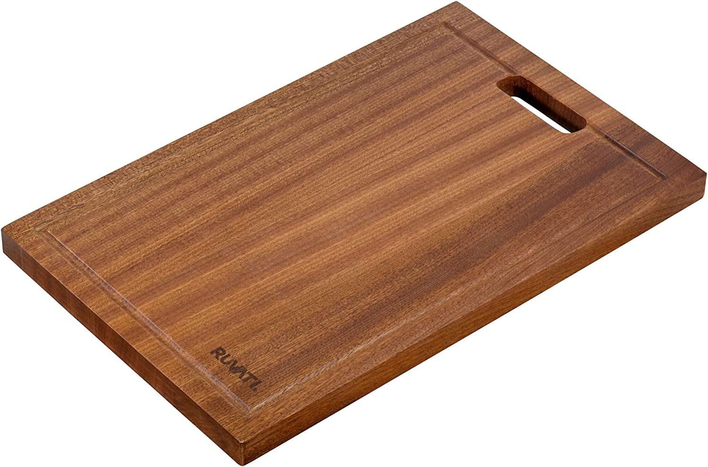 Ruvati RVA1217 Solid Wood Cutting Board, 17" - Walmart.com