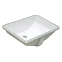 TOTO® 19" x 12-3/8" Rectangular Undermount Bathroom Sink with ...