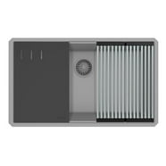 Ruvati Rvl3030 Fiamma 30" Undermount Single Basin Fireclay Kitchen Sink ...