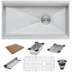 Ruvati Verona Workstation 36'' L x 21'' W Apron Kitchen Sink - Walmart.com