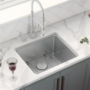 TOOL1SHOoo Small Drain Mobile RV Caravan Kitchen Sink with Cover, 304 ...