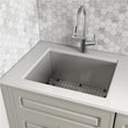 Ruvati Rvu6125 Forma 23" Undermount Single Basin Stainless Steel ...