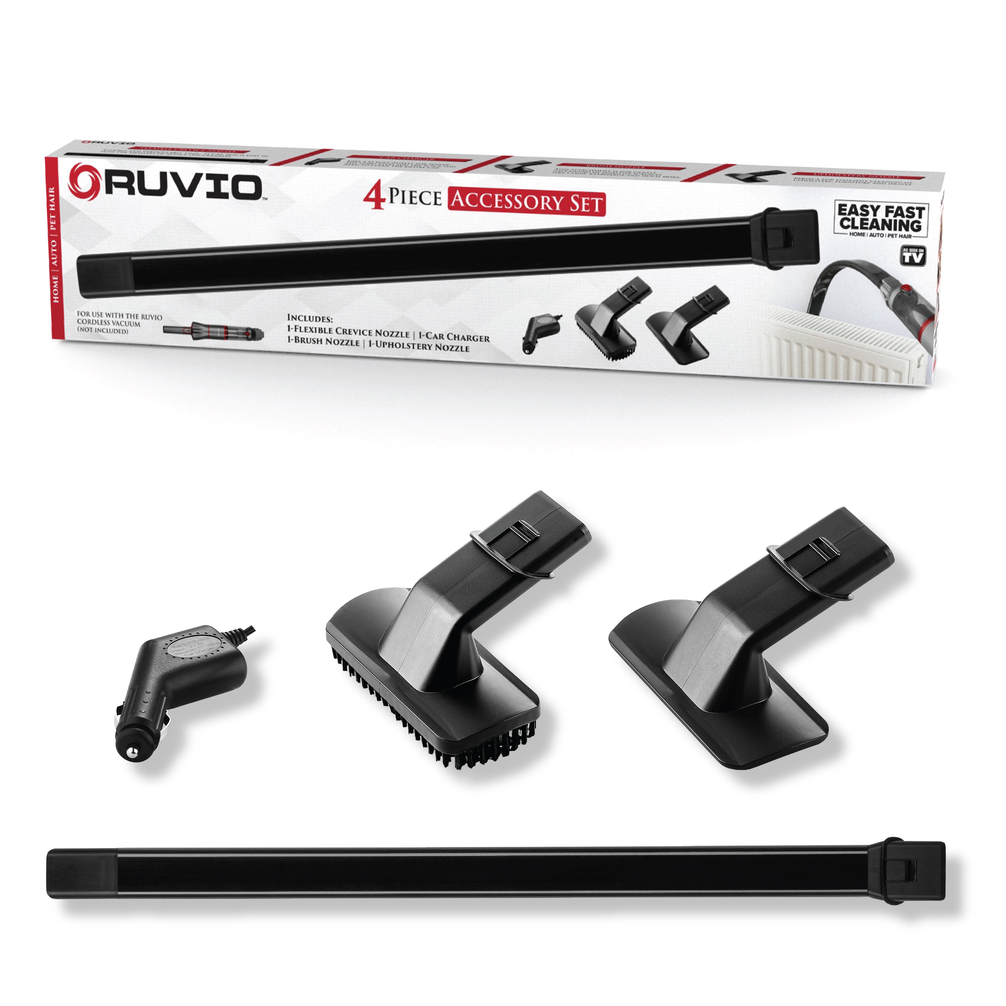 Ruvio Vacuum Cleaner Attachments Tool Set for Compatible Brands and ...