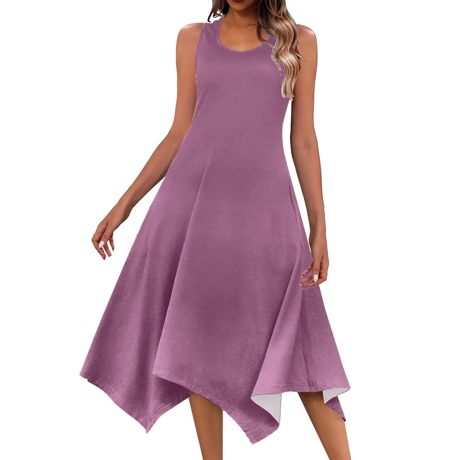 Ruyang Floral Beach Dresses for Women, Women's Summer Boho Dresses ...