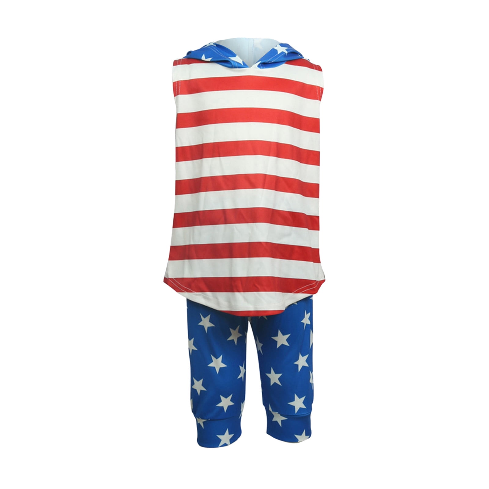 Ruyang Kids 4 of July Outfit USA Clothes Toddler American Flag ...