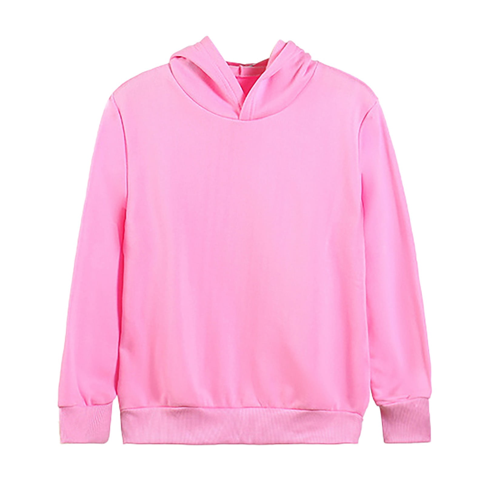 Ruyang Kids' Soft Brushed Fleece Hoodie Boys Girls Basic Solid Pullover ...