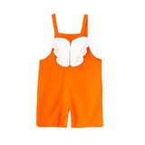 Ruyang Youth Shortalls for Girls Boys Classic Sleeveless Romper Soft ...
