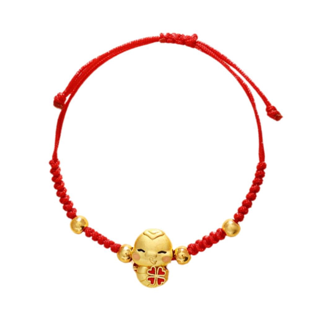 Ruyi Snake Large B 2025 Year Of The Snake Red String Bracelet Children ...