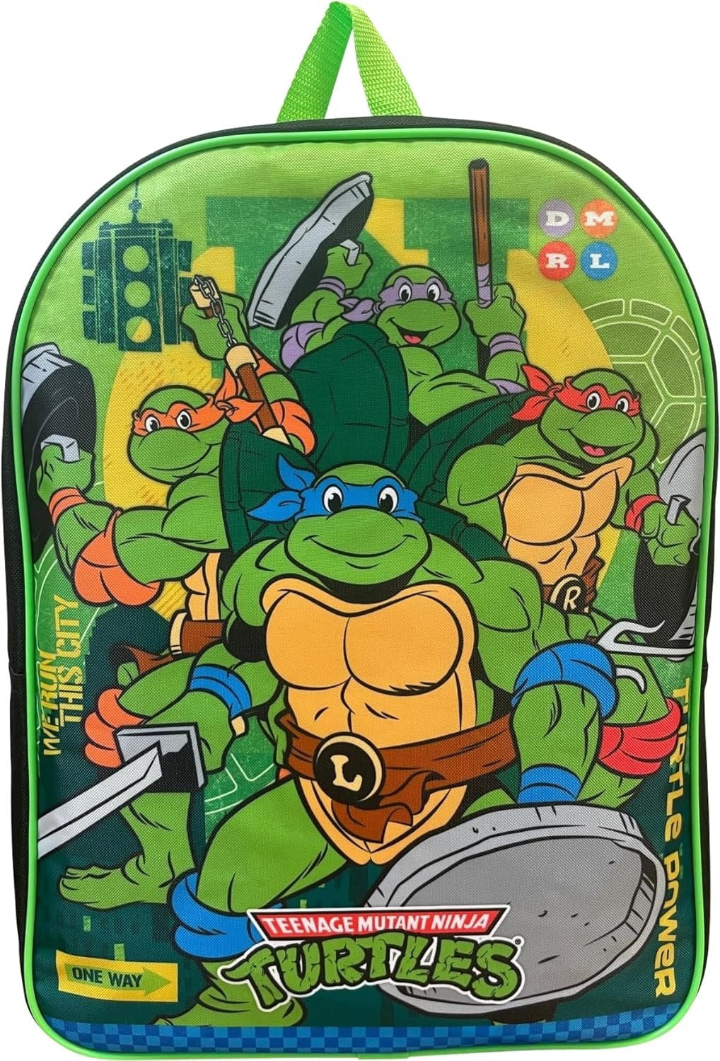 Ruz Kid's Licensed 15 Inch School Bag Backpack Ninja Turtles - Walmart.com