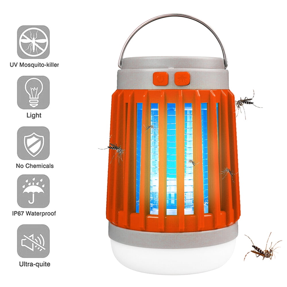 1PC, Solar Electric Mosquito Killer Lamp, Outdoor Attractant, Silent ...