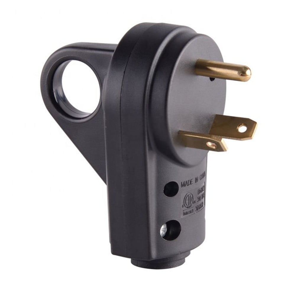 Rv 30 Amp Receptacle Plug Male&Female Power Cord End 125V Plug Set ...