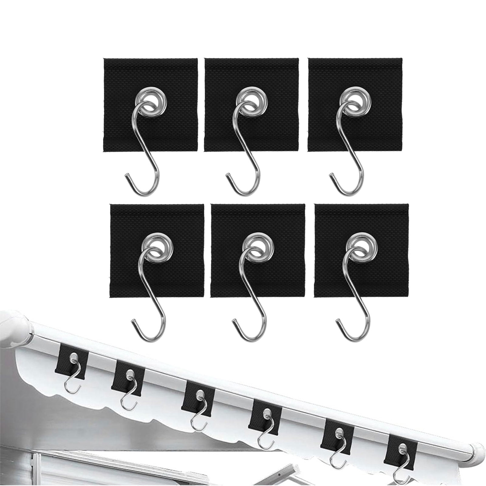 Rv Awning Hooks for Piping Rail 5/6 mm,7/8 mm, Heavy Duty RV Awning ...