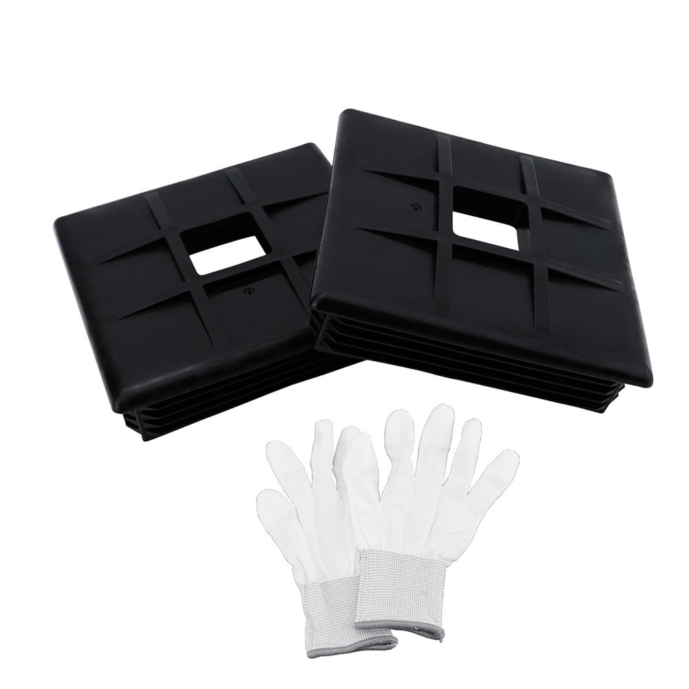 Rv Bumper End Cap 2/ 4 Pack, 4” Pe Camper Bumper End Cap, Easy To ...