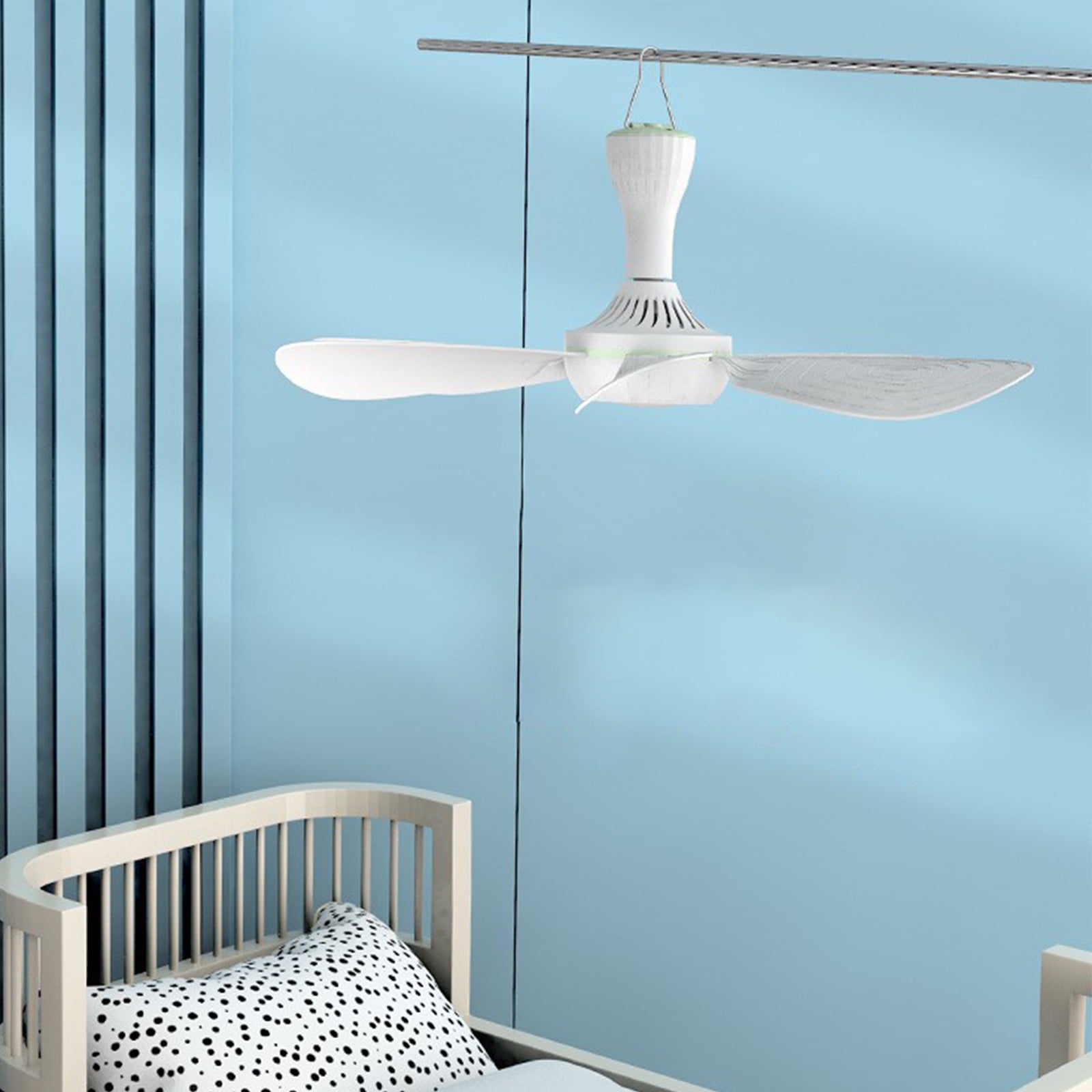 Rv Ceiling Fan, Canopy Fan ,17in Small Portable USB Tent Fans, Camping ...