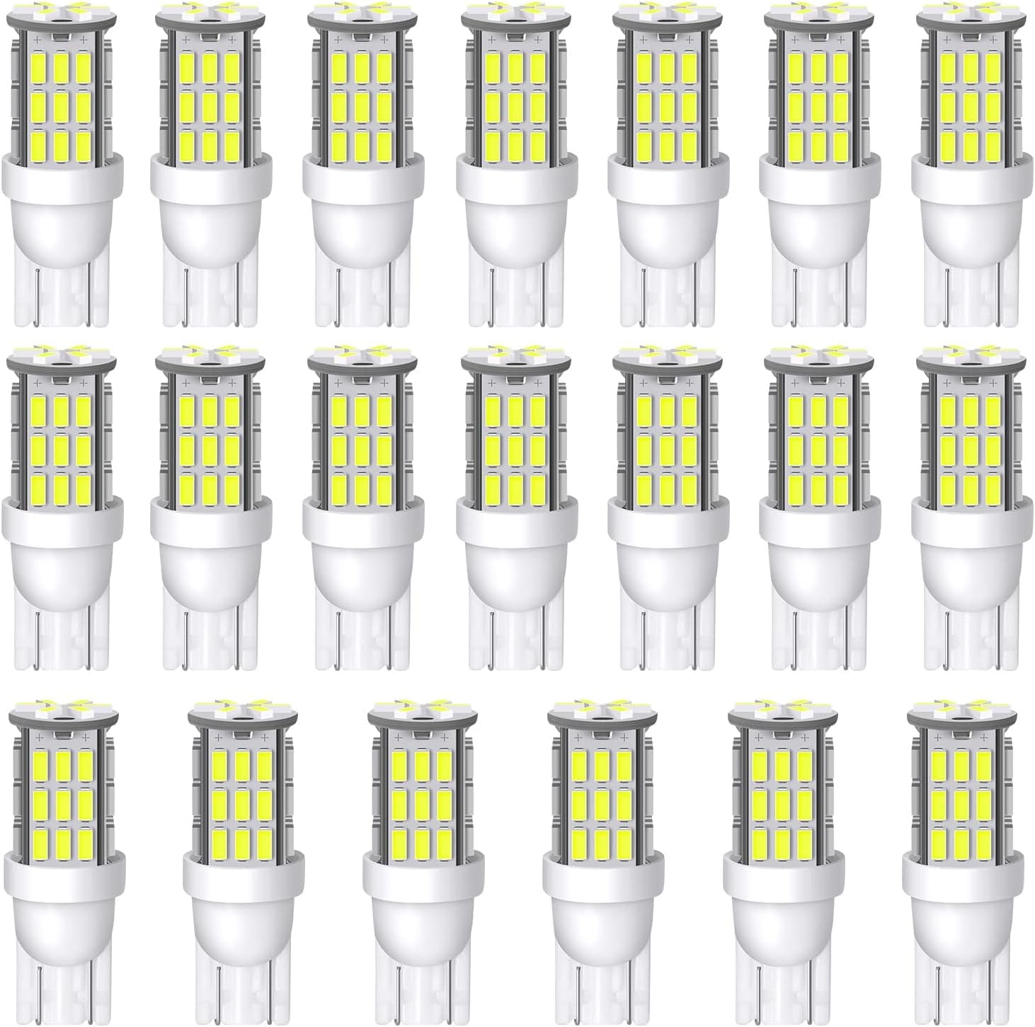 Rongsi Rv Light Bulbs,20pcs Super Bright RV Trailer T10 921 194 42-SMD ...