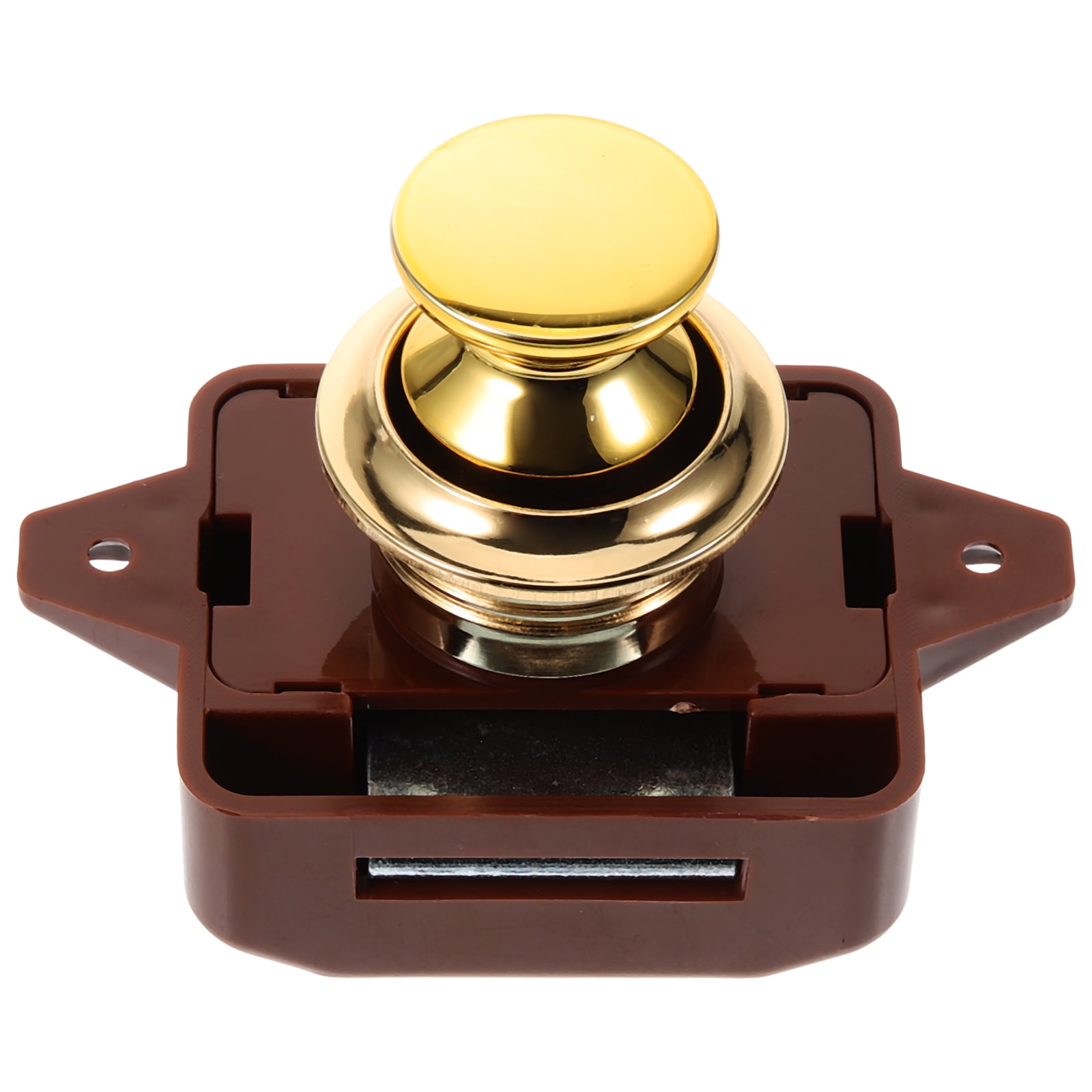 TANOM Rv Lock Cabinet Latches Push Button for Cabinets Drawer Wall Locks Drawers Zinc Alloy Abs ...