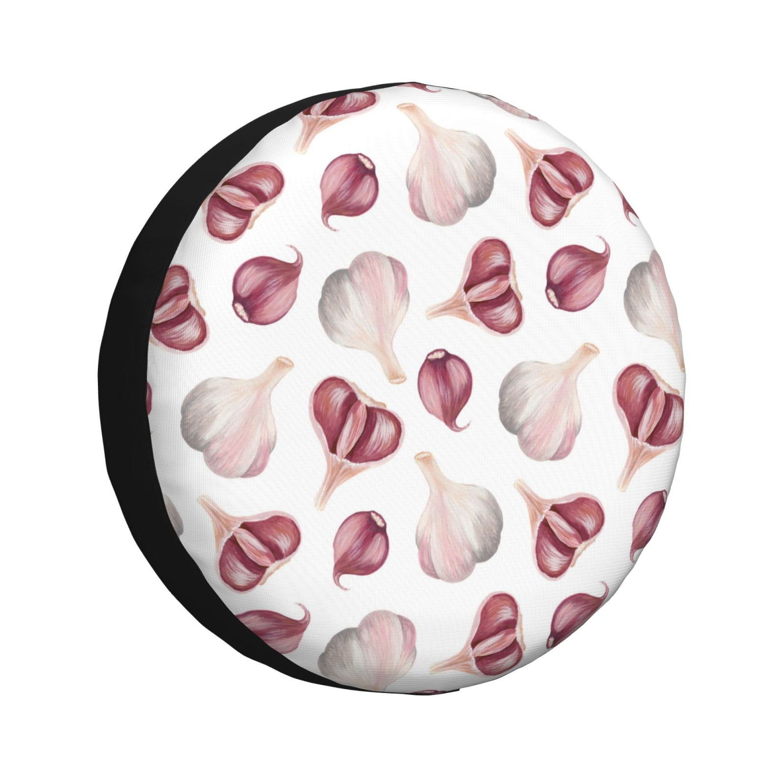 Rv Spare Tire Cover 14 In - funny garlic cloves Print Adjustable Tire ...