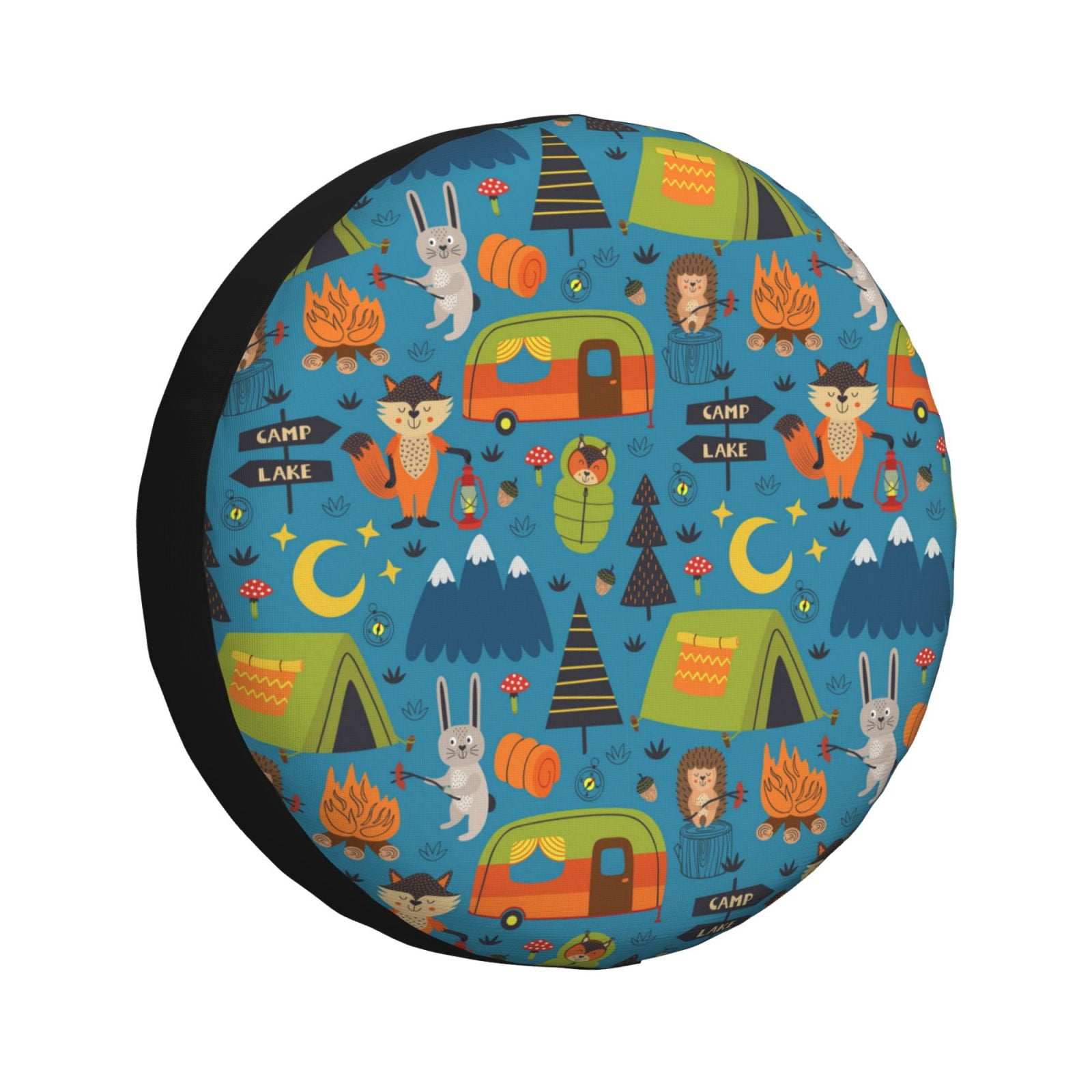 Rv Spare Tire Cover 14 inch - Animals In Camping Tire Covers for ...