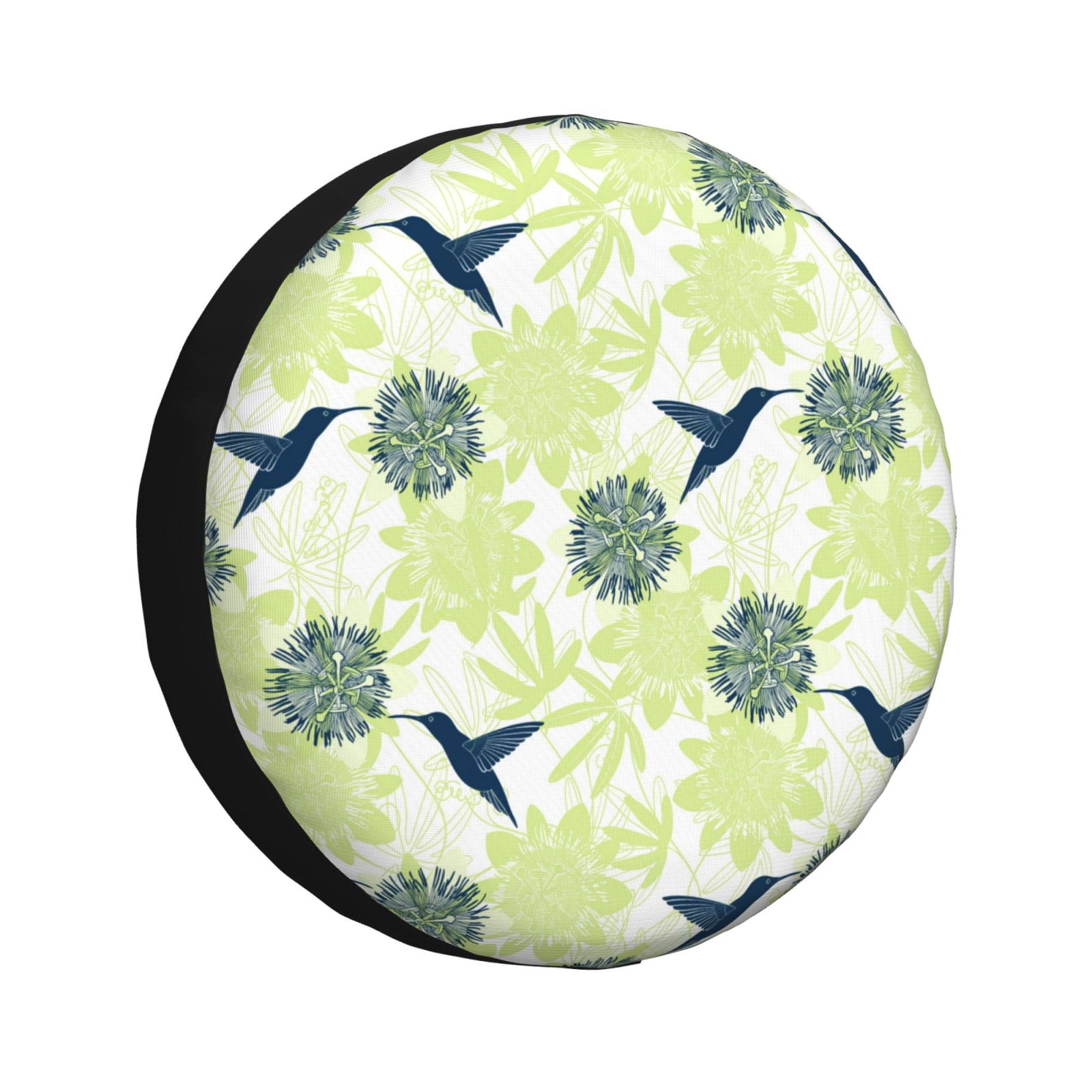 Rv Spare Tire Cover 14 inch - Art Deco Hummingbird Tire Covers for ...
