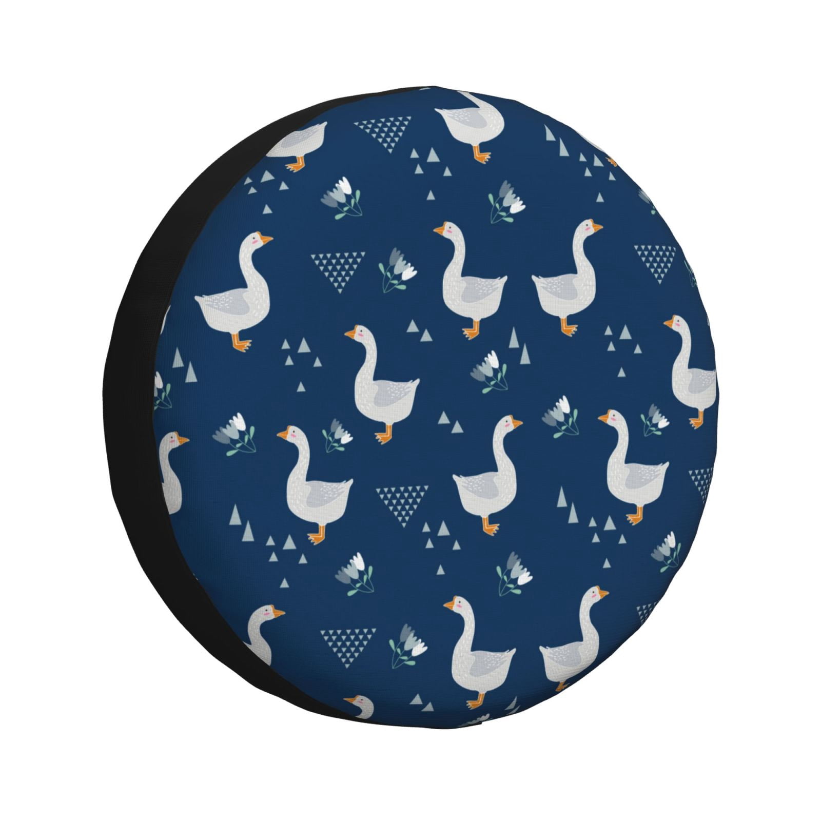 Rv Spare Tire Cover 14 inch - Bohemian Cute Duck Navy Blue Tire Covers ...