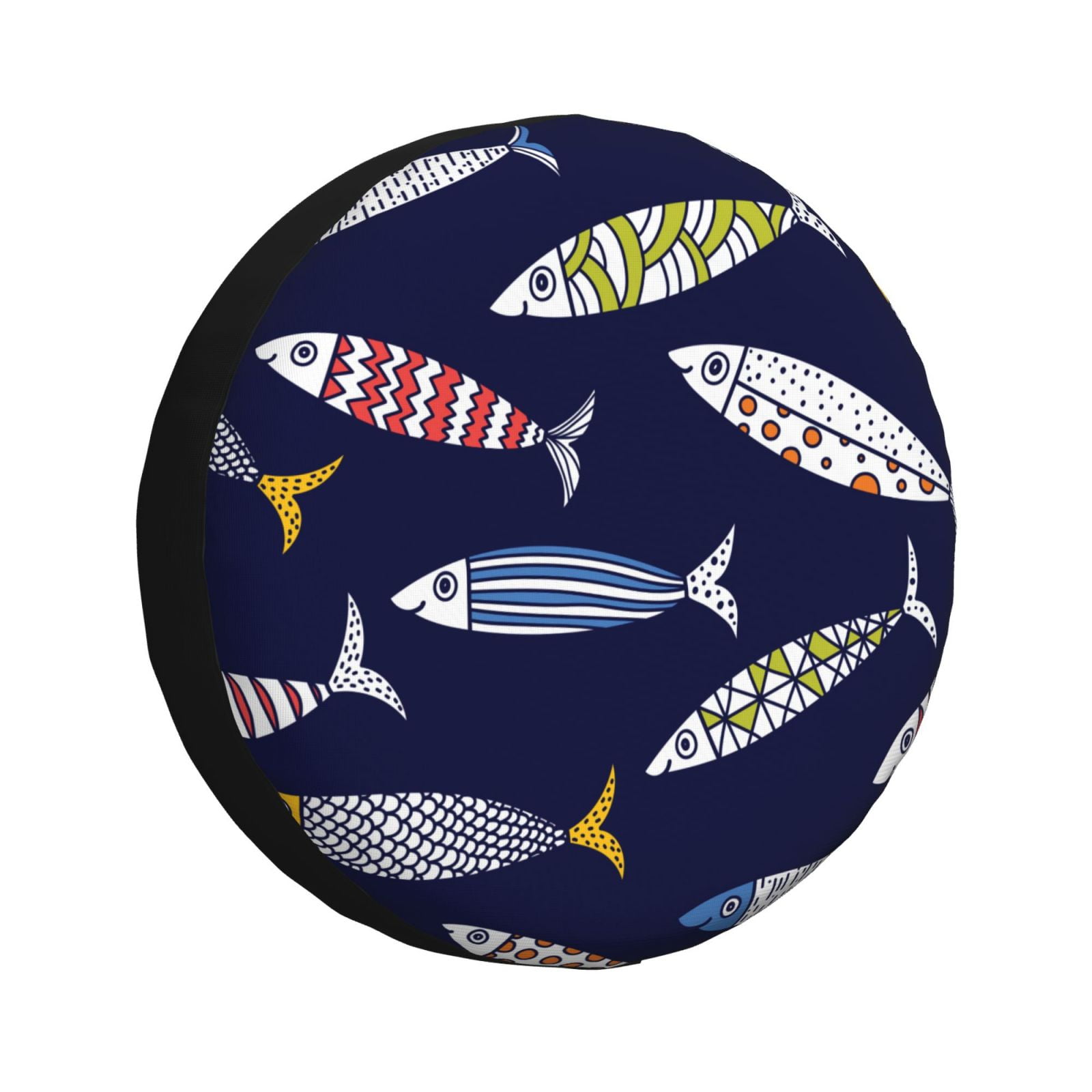 Rv Spare Tire Cover 14 inch - Boho style fish Tire Covers for Trailers ...