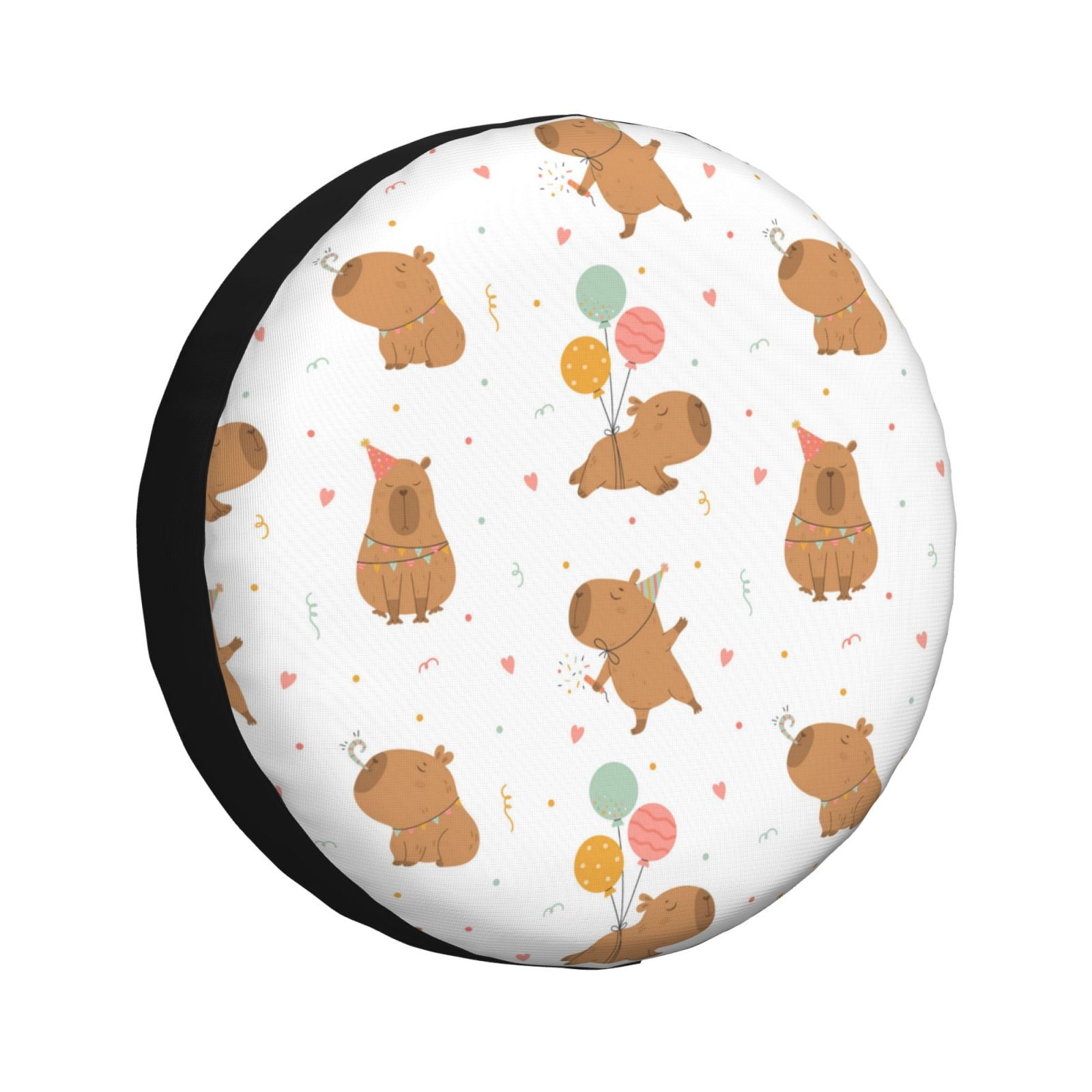 Rv Spare Tire Cover 14 inch - Capybaras Birthday Tire Covers for ...