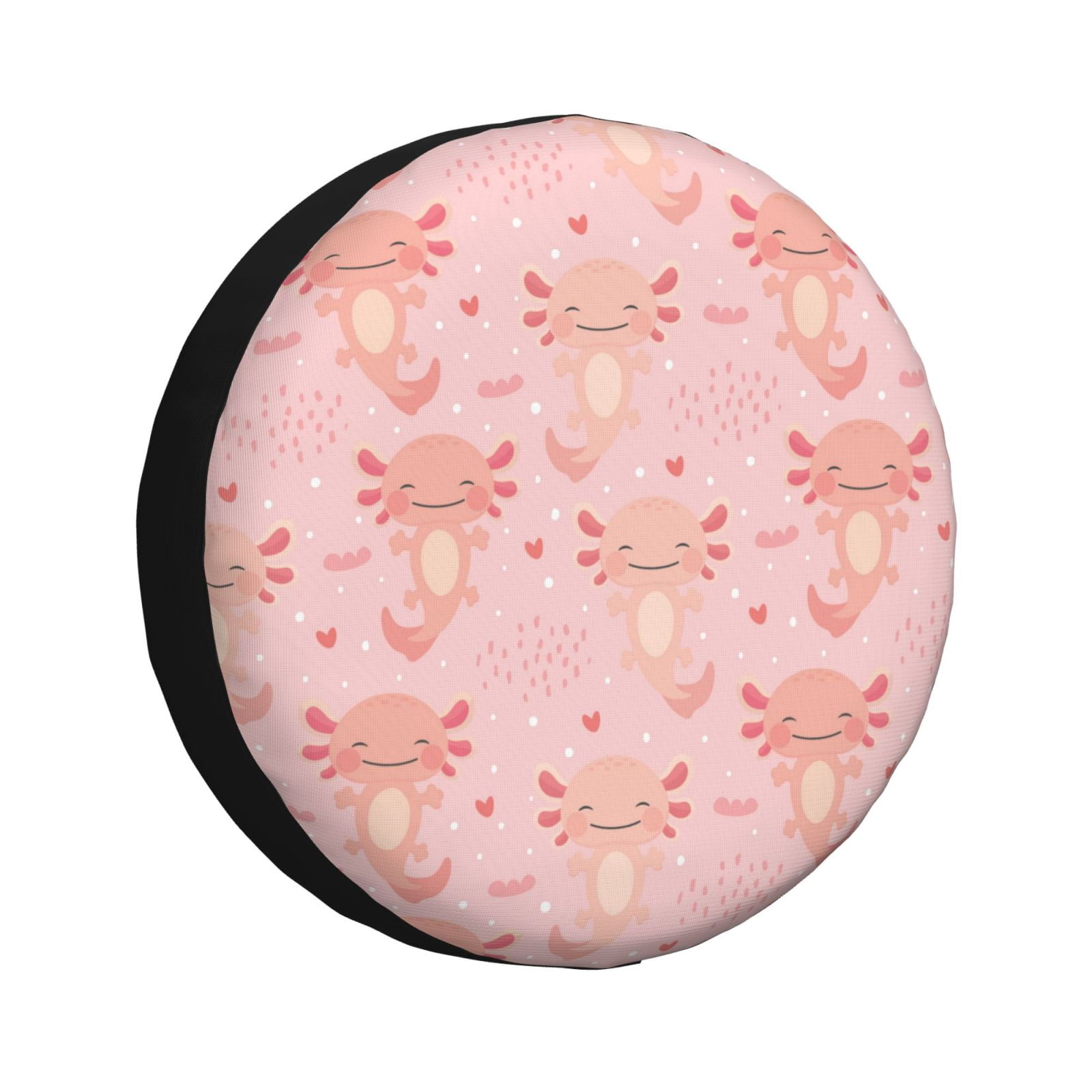 Rv Spare Tire Cover 14 inch - Cartoon Cute Axolotl Pink Tire Covers for ...
