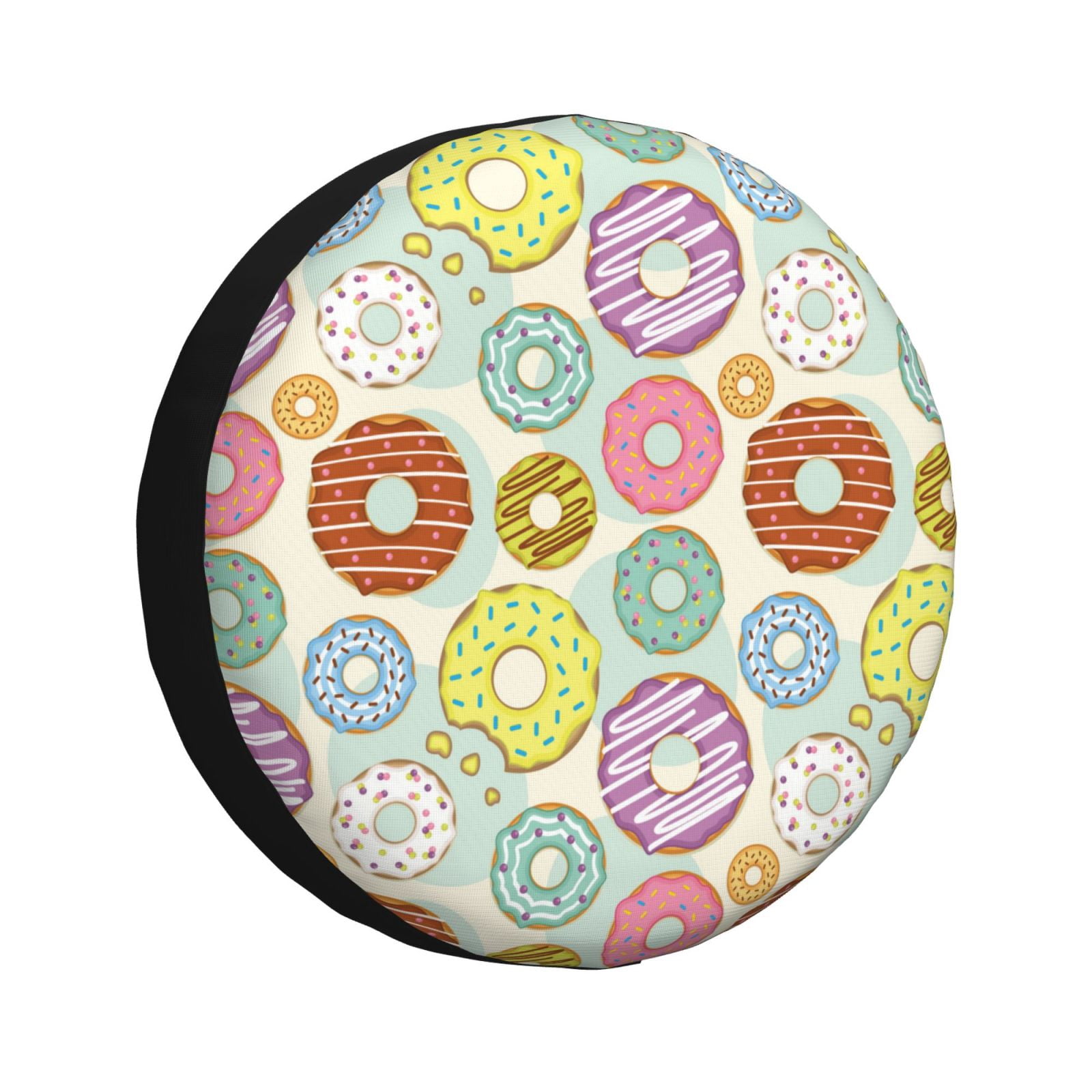 Rv Spare Tire Cover 14 inch - Cartoon Donut Print Tire Covers for ...