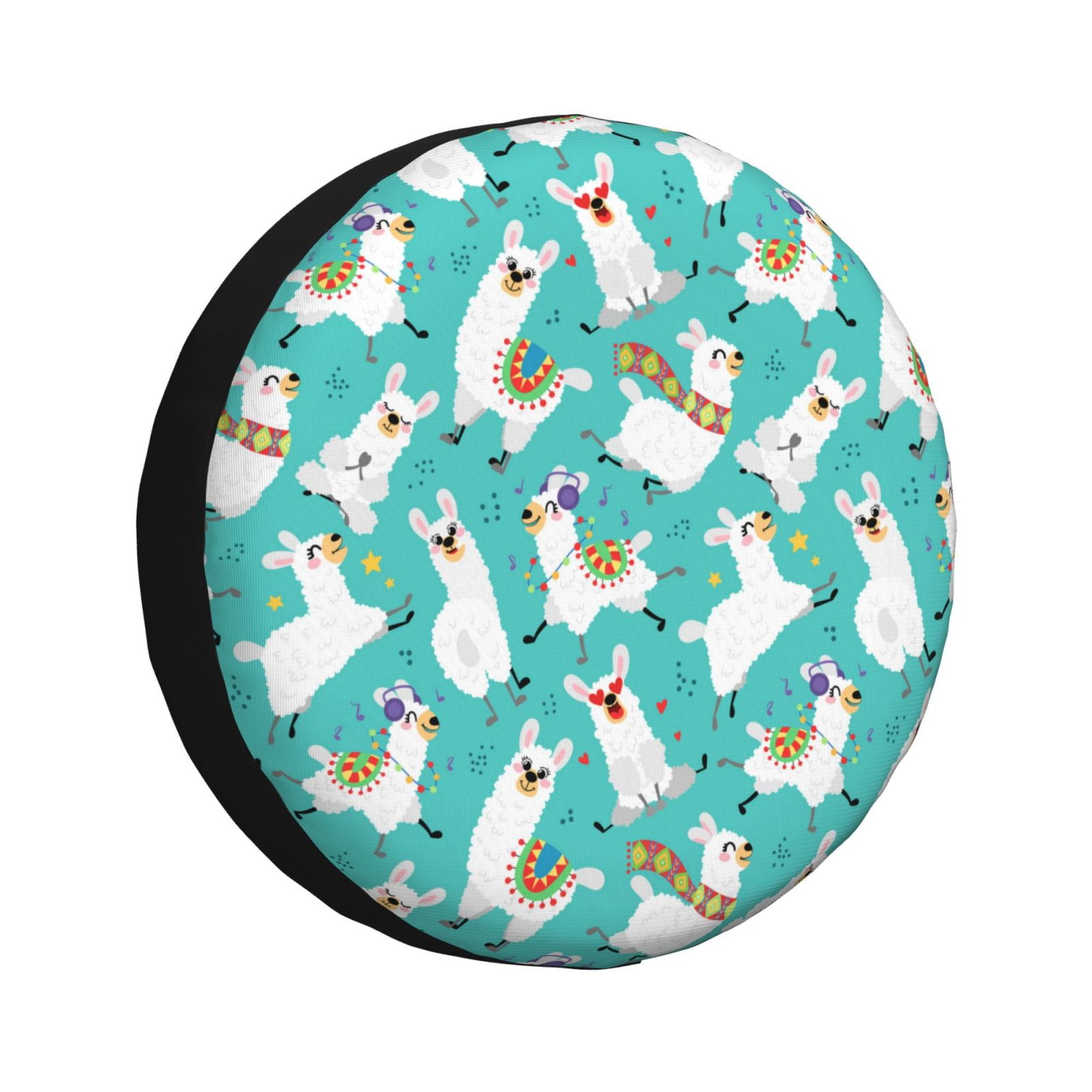 Rv Spare Tire Cover 14 inch - Cartoon Llamas Tire Covers for Trailers ...