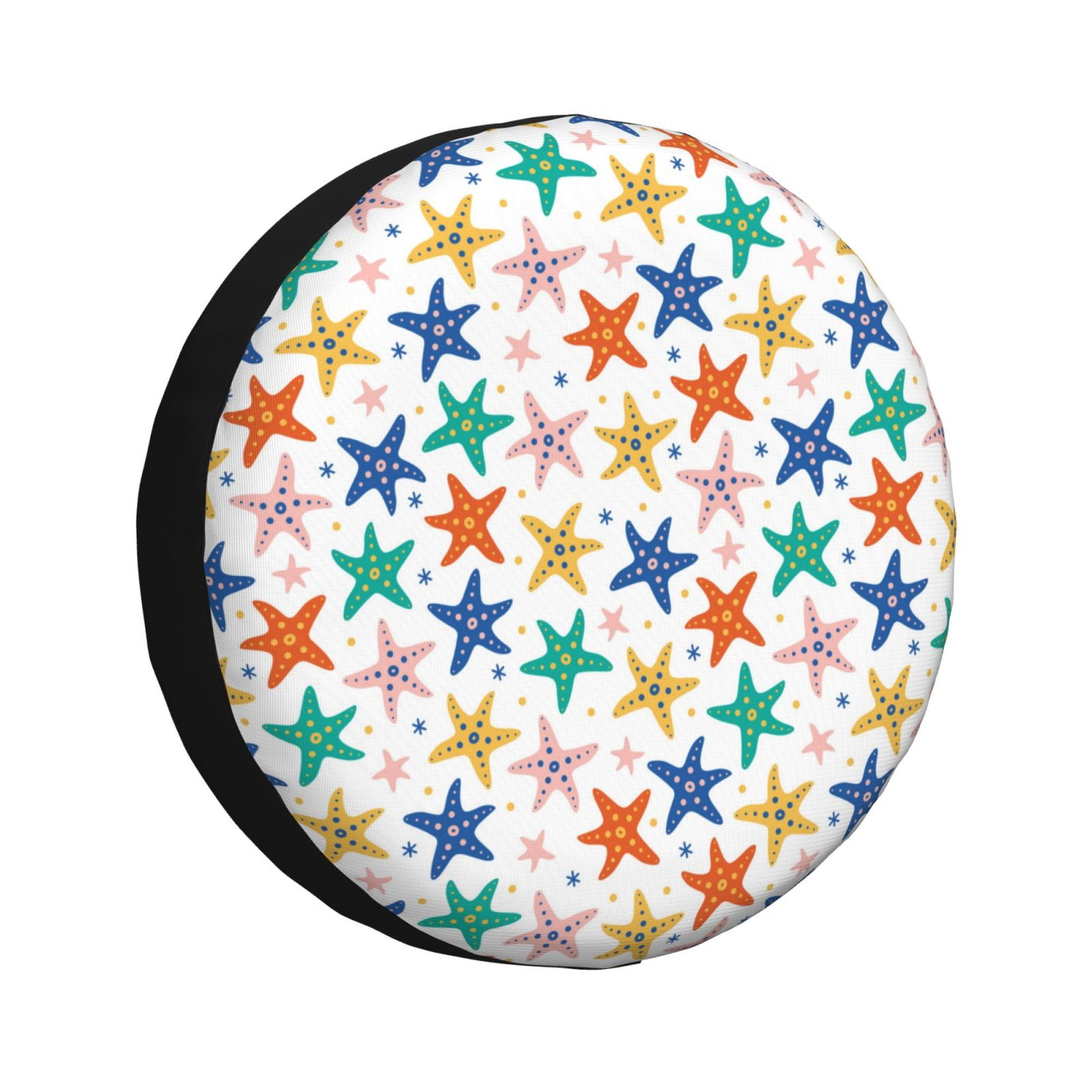 Rv Spare Tire Cover 14 inch - Colorful Starfis Tire Covers for Trailers ...