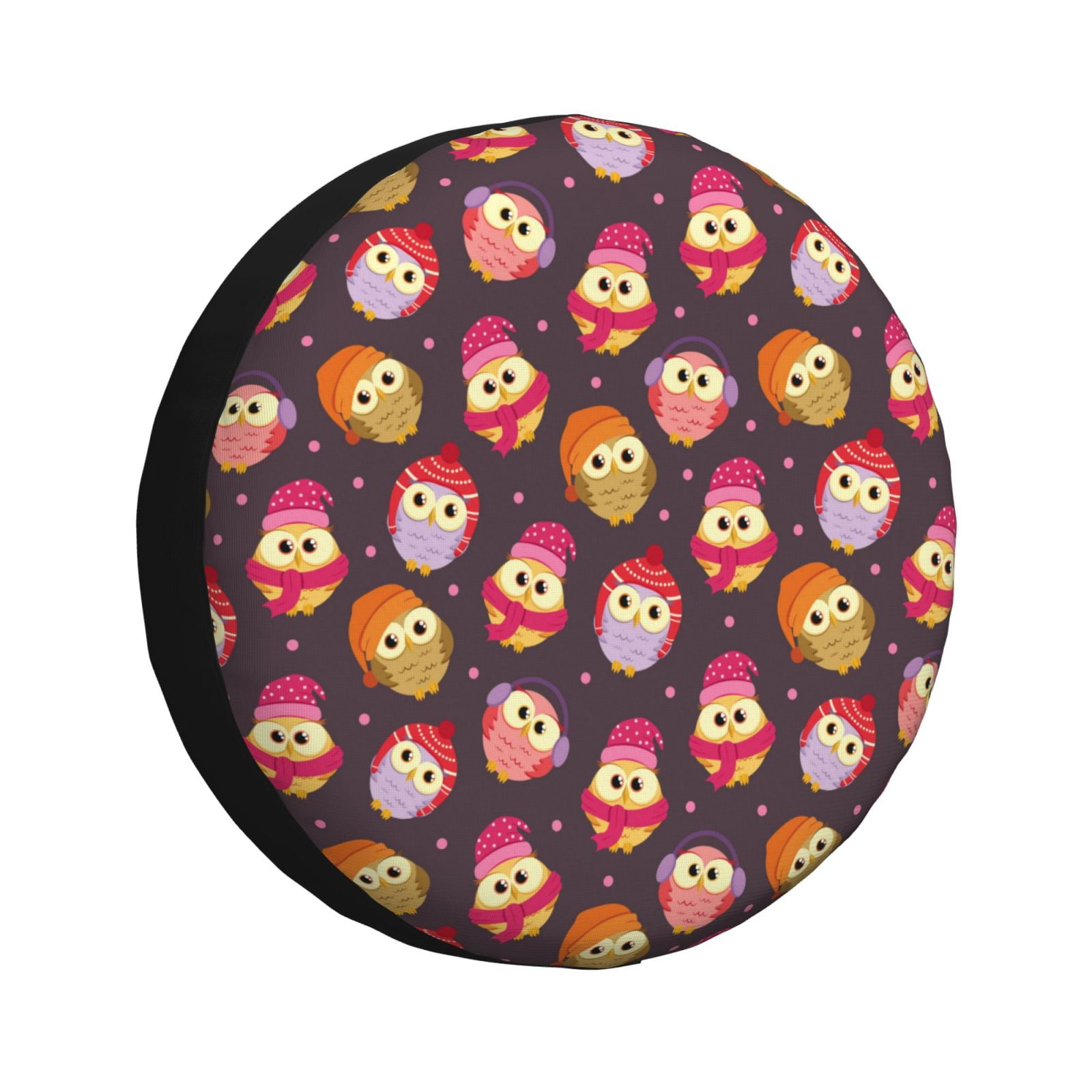 Rv Spare Tire Cover 14 inch - Cute Chubby Owls Tire Covers for Trailers ...